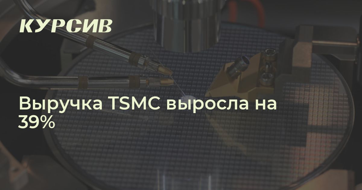 Как увеличилась выручка TSMC