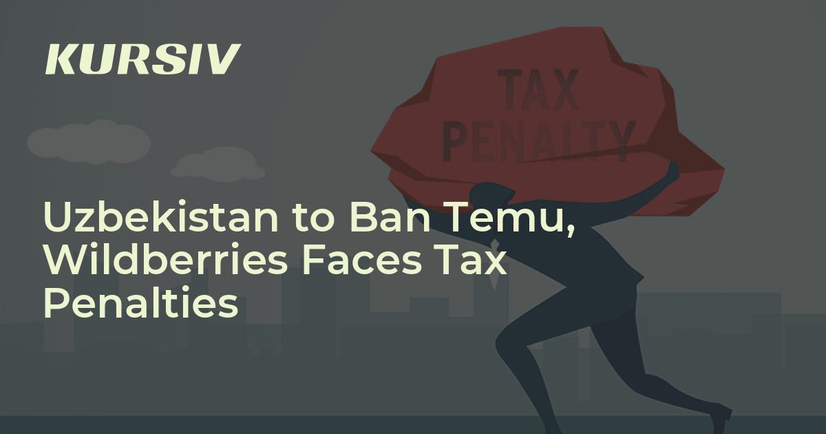 Uzbekistan to ban Temu, Wildberries faces tax penalties