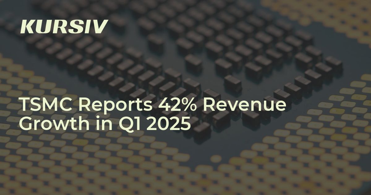 How did TSMC's Revenue Changed