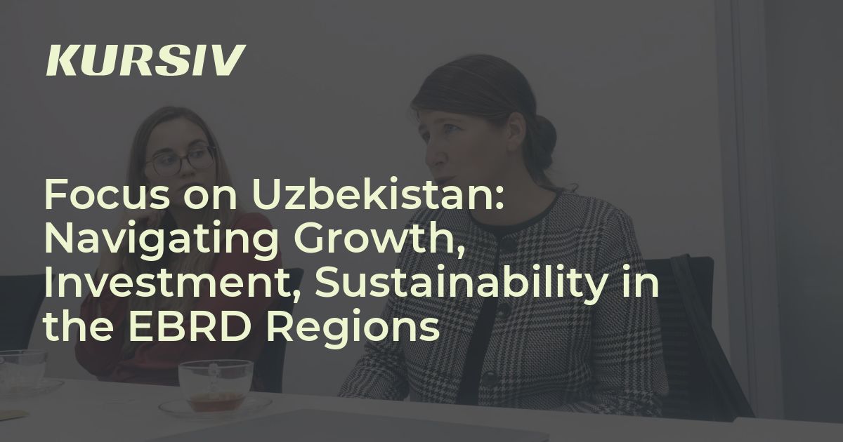 What EBRD do in Central Asia