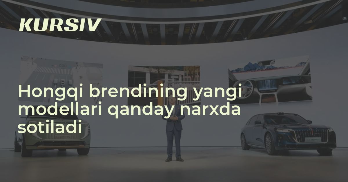 Hongqi H9 PHEV va Hongqi HS9 PHEV modellari narxi qancha