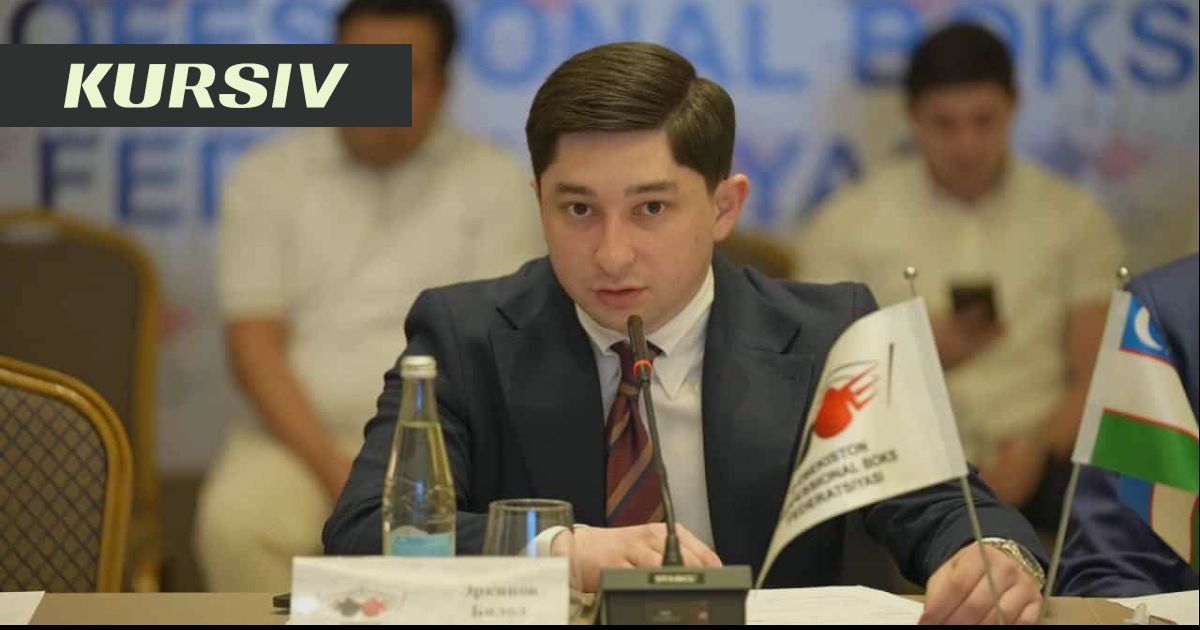 Professional boks federatsiyasiga Bilol Erkinov rais etib saylandi