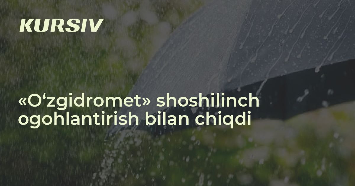 Qaysi hududlarda sel-suv toshqin hodisasi yuzaga kelishi mumkin