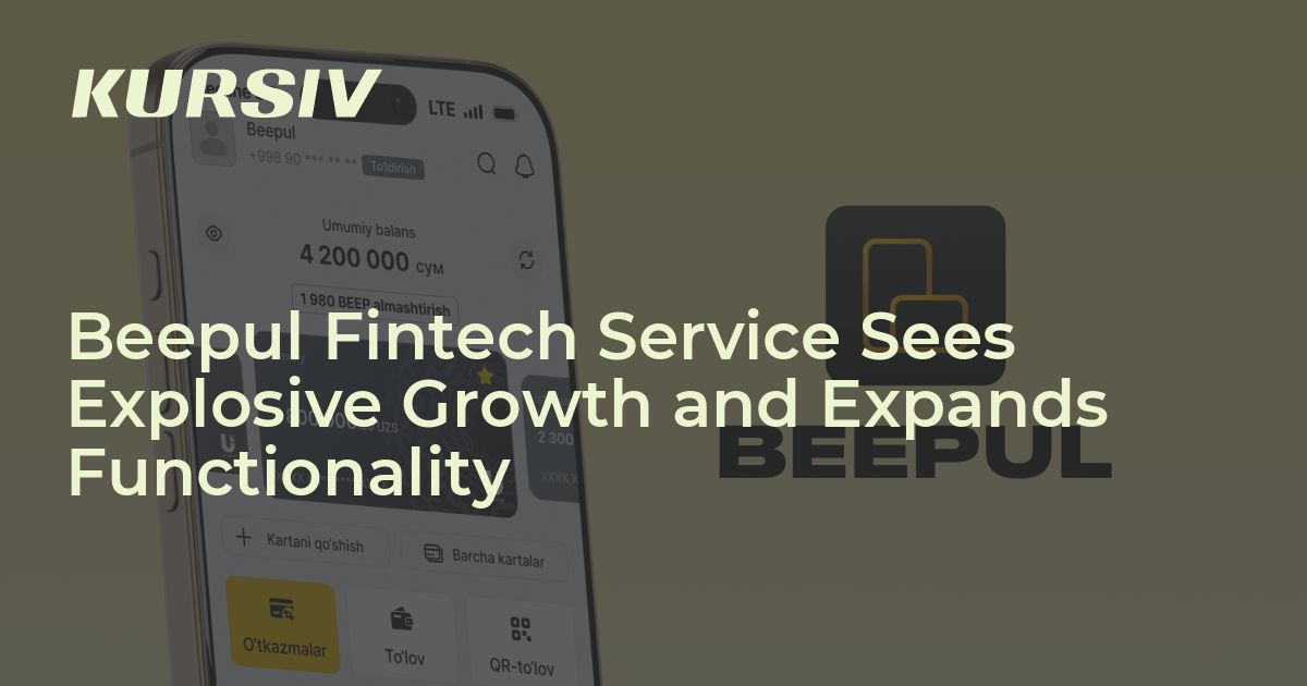 Beepul Fintech Service Sees Explosive Growth and Expands Functionality