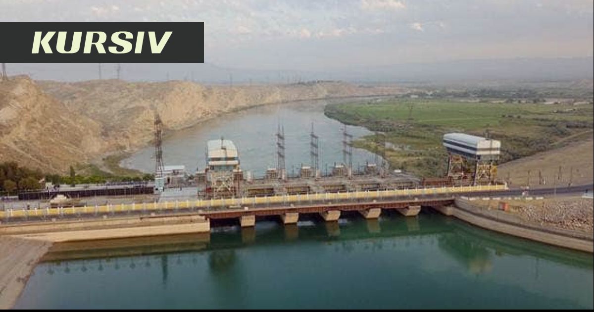 Which countries share water from Bahri Tojik reservoir