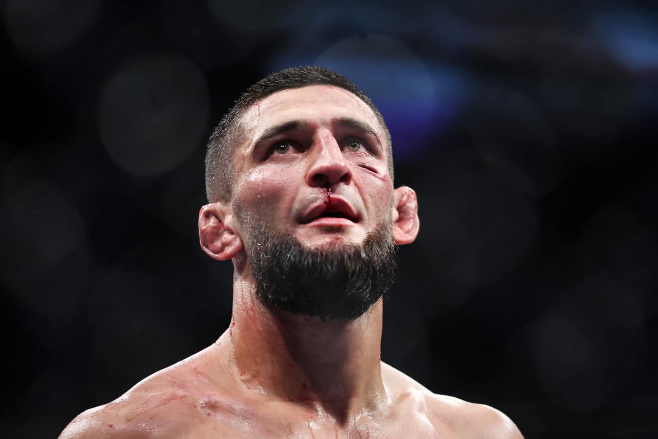 Khamzat Chimaev Crowned UFC Middleweight Champion After Dominant Win at ...