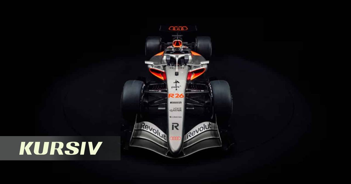 Audi Unveil First Formula 1 Car and Livery